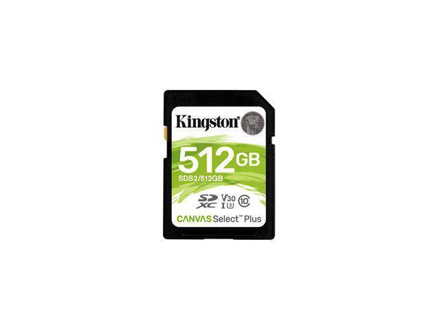 Click here for Kingston 512GB SDXC Canvas Select Plus 100R C10 UH... prices