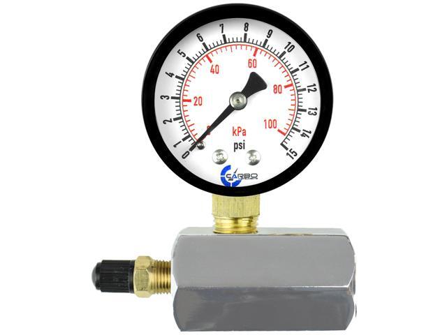 Click here for CARBO Instruments Gas Test Pressure Gauge 15 Pound... prices