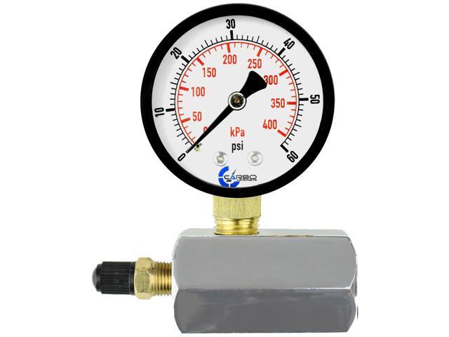 Click here for CARBO Instruments Gas Test Pressure Gauge 60 Pound... prices