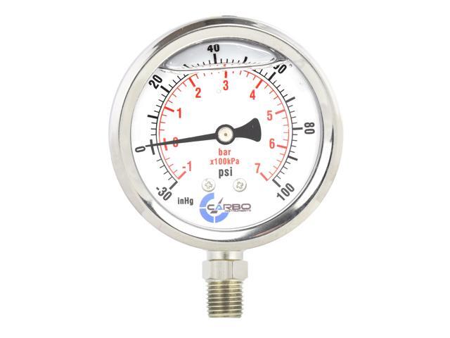 Click here for CARBO Instruments Stainless Steel Pressure Gauge D... prices