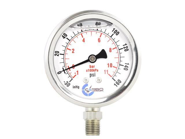 Click here for CARBO Instruments Stainless Steel Pressure Gauge D... prices