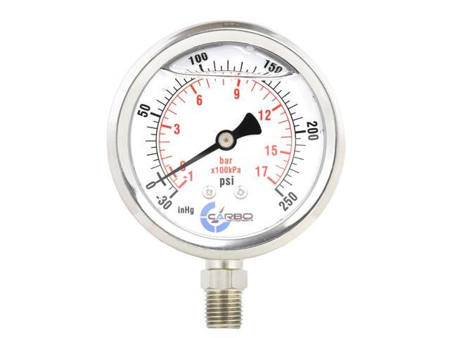 Click here for CARBO Instruments Stainless Steel Pressure Gauge D... prices