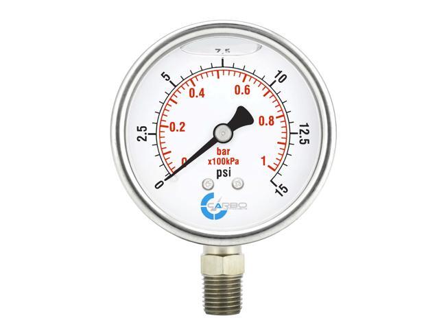 Click here for CARBO Instruments Stainless Steel Pressure Gauge D... prices