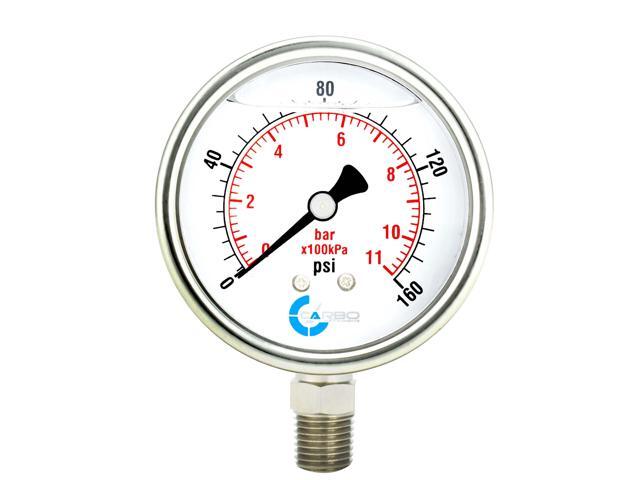 Click here for CARBO Instruments Stainless Steel Pressure Gauge D... prices