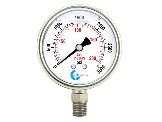 Click here for CARBO Instruments Stainless Steel Pressure Gauge D... prices