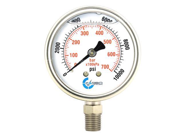Click here for CARBO Instruments Stainless Steel Pressure Gauge D... prices