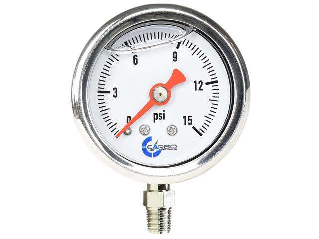 Click here for CARBO Instruments 1-1/2 Fuel Pressure Gauge  Stain... prices