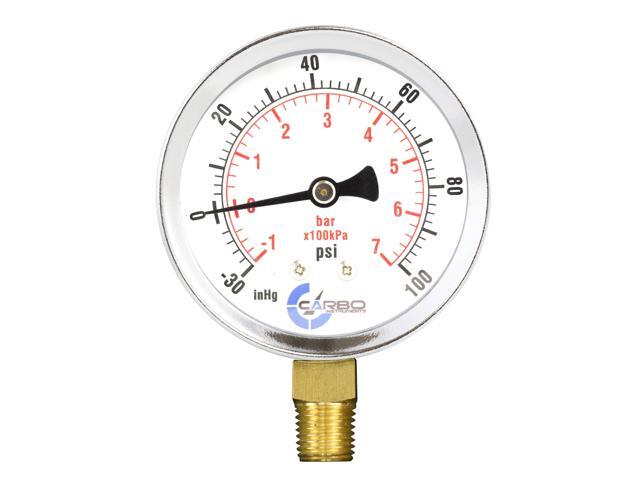 Click here for CARBO Instruments 2-1/2 Pressure Gauge  Chrome Pla... prices