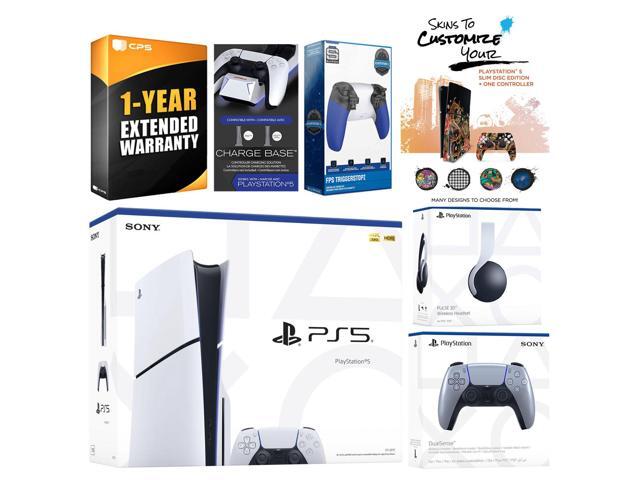 Click here for Sony Playstation 5 Slim Disc with White Pulse Head... prices