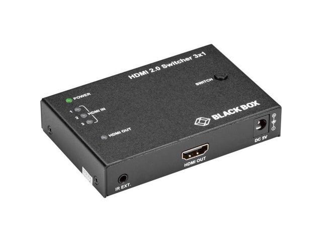 Click here for Black Box HDMI 2.0 4K Video Switch - 3x1 prices