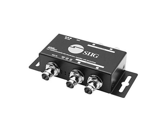 Click here for SIIG 1x4 12G SDI Splitter  Distribution Amplifier... prices