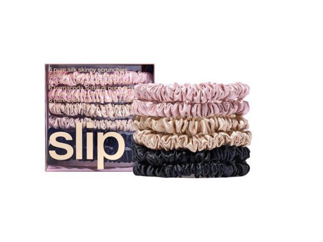 Click here for Slip Silk Skinnie Scrunchies in Black  Pink  and C... prices