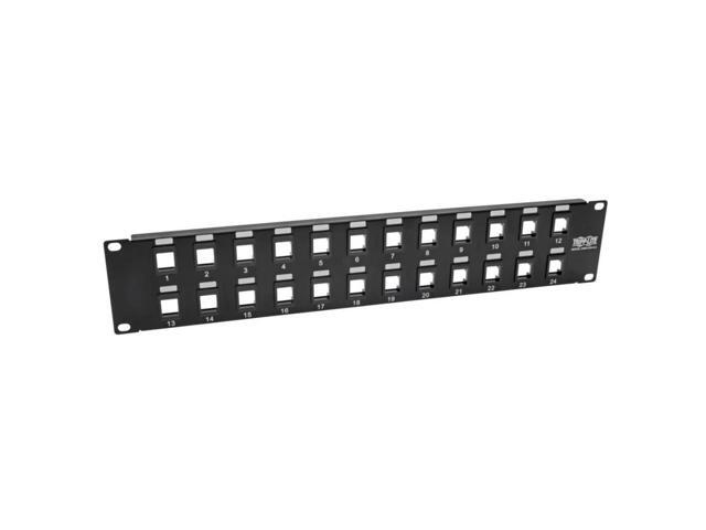 Click here for Tripp Lite 24-Port Keystone Blank Patch Panel RJ45... prices