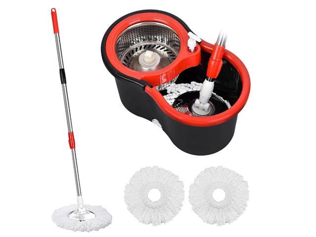 Click here for Mop and Bucket with Wringer Set Microfiber Spin Mo... prices