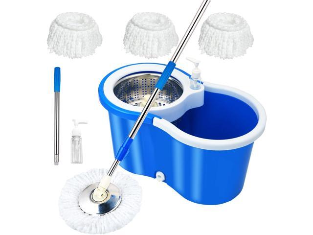 Click here for H BOP Mop and Bucket with Wringer Set 360° Spin Mo... prices
