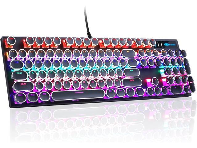 Click here for Typewriter Mechanical Gaming Keyboard  Retro Punk... prices