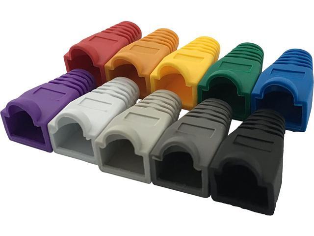 Click here for 100 Pack RJ45 CAT6 CAT6E CAT5 CAT5E Ethernet Netwo... prices