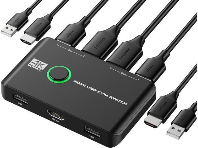 Click here for 4K KVM Switch HDMI 2 Port Box  USB HDMI Switches f... prices