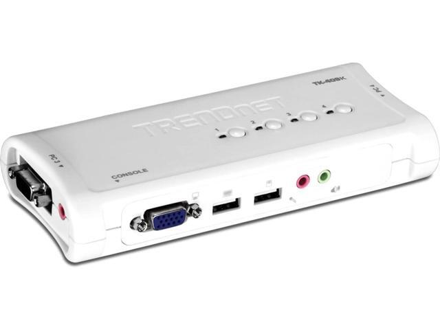 Click here for TRENDnet 4-Port USB KVM Switch and Cable Kit With... prices