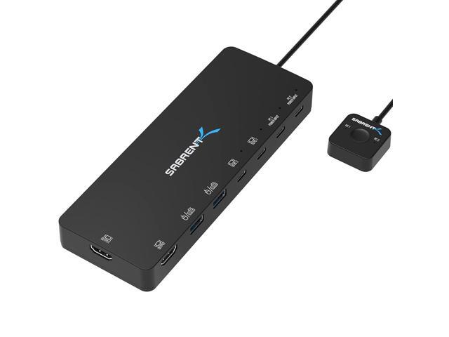 Click here for KVM Switch  USB-C  1 PC to 2-Displays with 60 Watt... prices