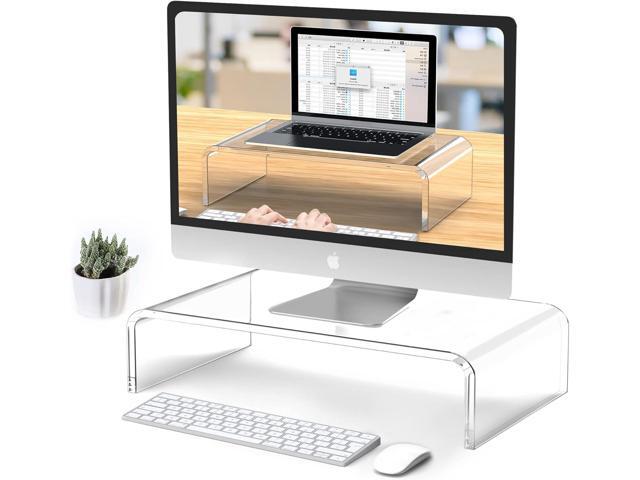 Click here for Acrylic Monitor Stand Riser Clear Laptop Stand for... prices
