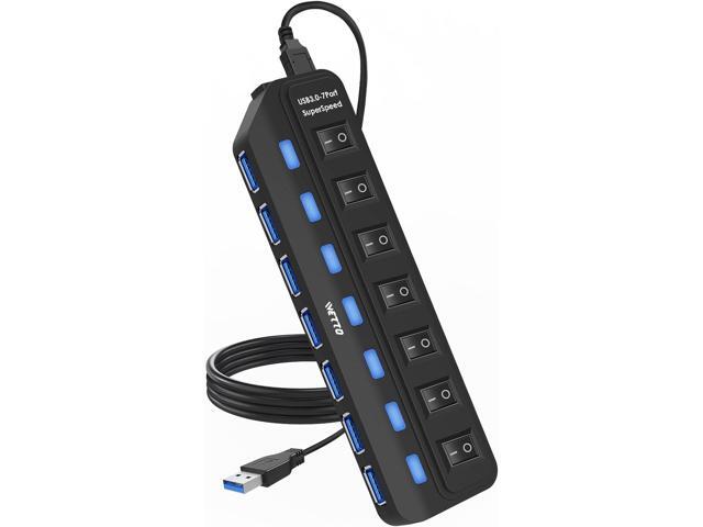 Click here for USB Hub 3.0 7-Port USB Hub USB Splitter with 3ft L... prices