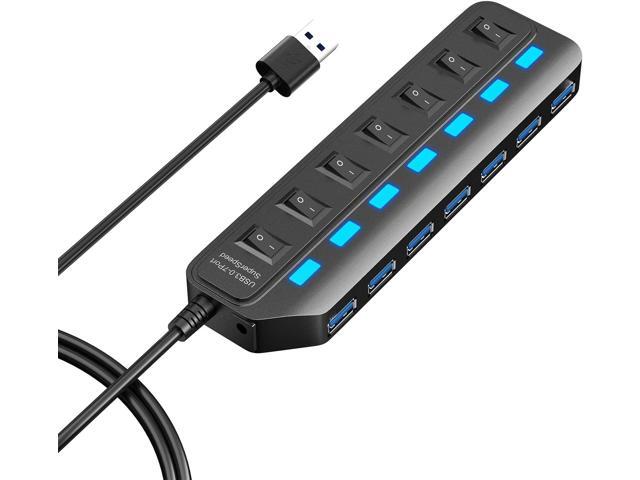 Click here for USB Hub 3.0  7 Port USB Hub Splitter with Individu... prices