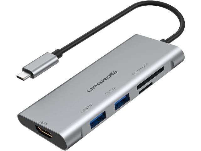 Click here for Upgrow 5-in-1 USB C Hub Adapter with HDMI  SD  Mic... prices