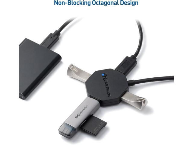 Click here for Cable Matters Ultra Mini 4 Port USB Hub with Long... prices
