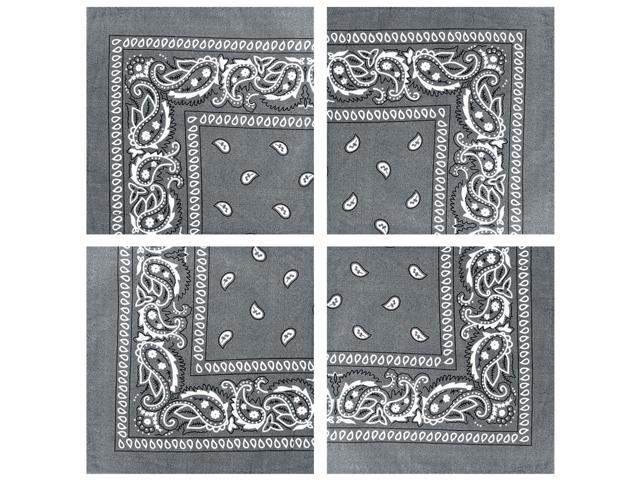 Click here for 4pk Bandana Handkerchief Scarf Headband Hair Tie H... prices