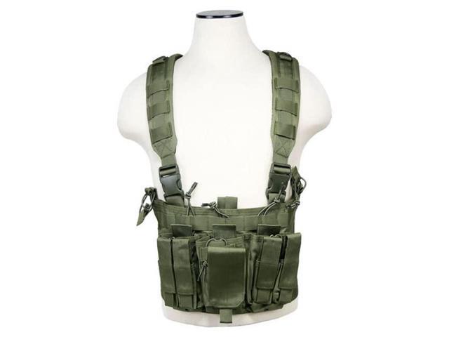 Click here for NcSTAR Vest AR and Pistol Chest Rig Green prices