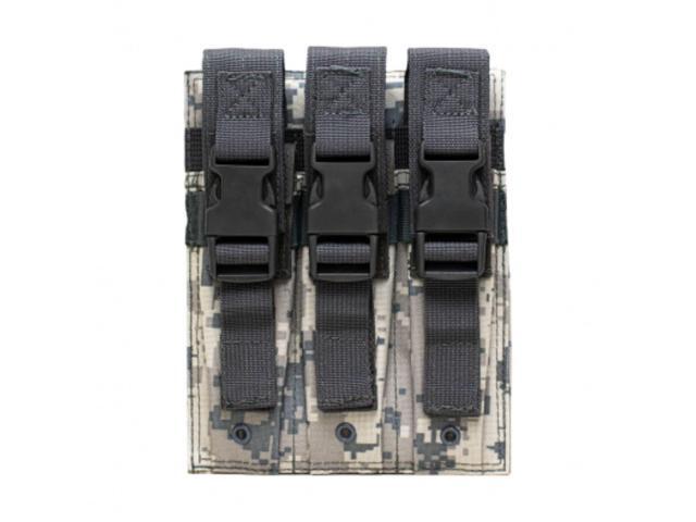 Click here for NcSTAR HiCap Pistol Triple Mag Pouch Digital Camo prices