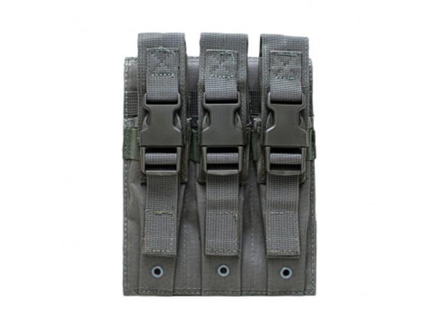 Click here for NcSTAR HiCap Pistol Triple Mag Pouch Urban Grey prices