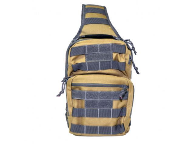 Click here for NcSTAR Vism Sling Utility Bag Tan w Grey Trim prices