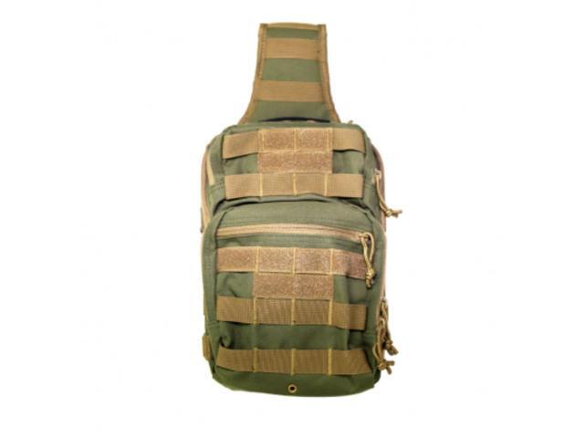 Click here for NcSTAR Vism Sling Utility Bag Green w Tan Trim prices
