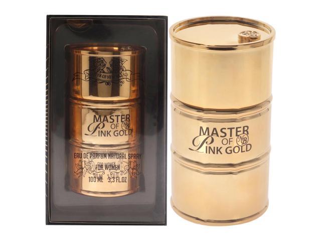 Click here for Master of Pink Gold by New Brand for Women - 3.3 o... prices