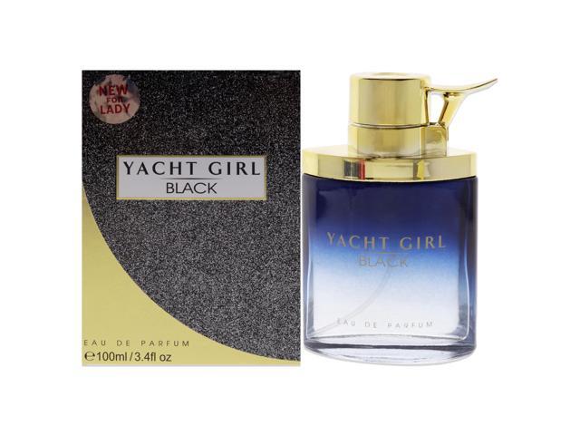 Click here for Yacht Girl Black by Myrurgia for Women - 3.4 oz ED... prices