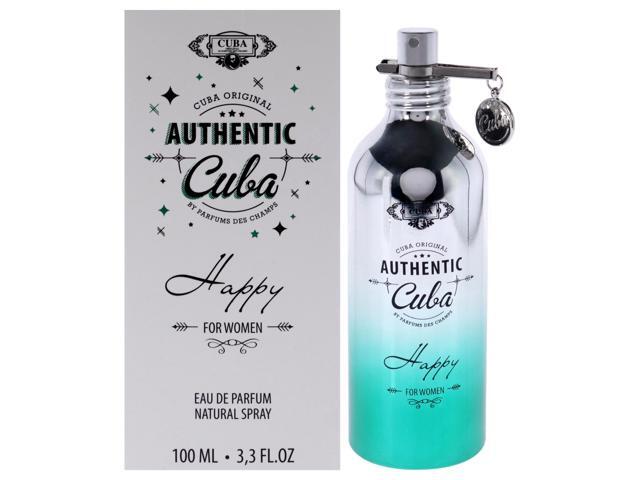 Click here for Cuba Authentic Happy by Cuba for Women - 3.3 oz ED... prices
