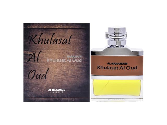 Click here for Khulasat Al Oud by Al Haramain for Men - 3.3 oz ED... prices