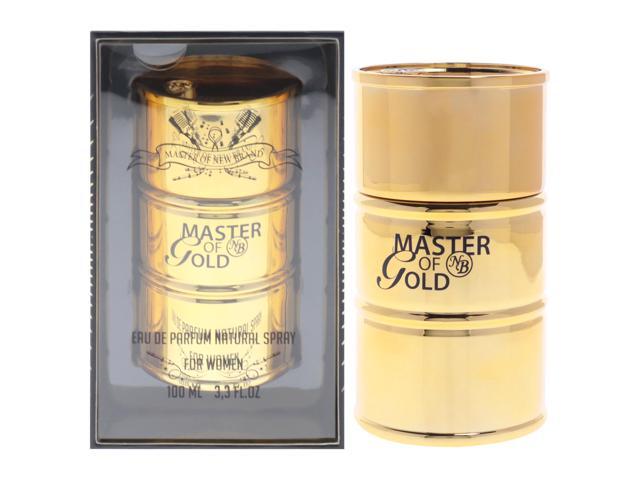 Click here for Master of Gold by New Brand for Women - 3.3 oz EDP... prices