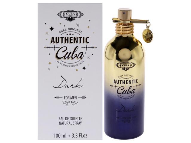 Click here for Cuba Authentic Dark by Cuba for Men - 3.3 oz EDT S... prices