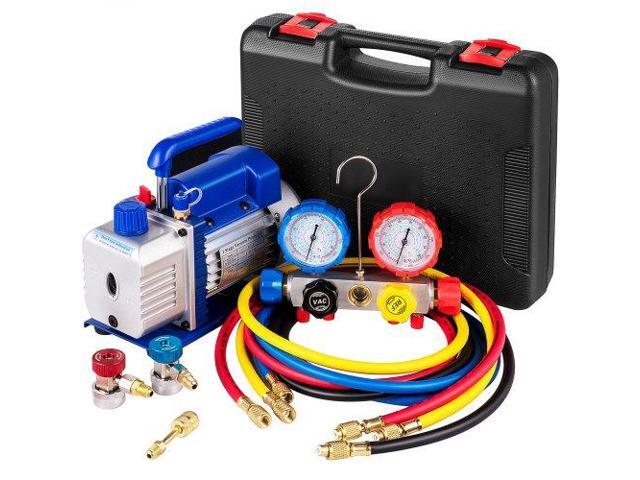 Click here for VEVOR Vacuum Pump 4.8CFM 1/3 HP Single Stage HVAC... prices