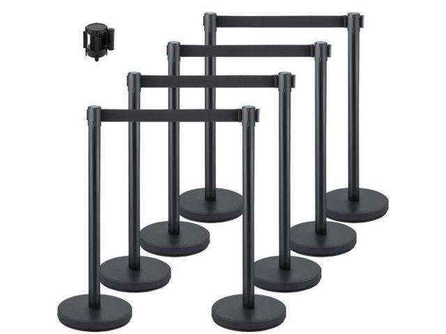 Click here for Vevor 8 Pcs Crowd Control Barrier Stanchion Posts... prices