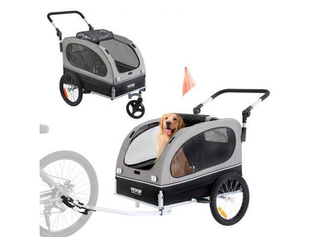 Click here for VEVOR Dog Bike Trailer  Supports up to 88 lbs  2-i... prices