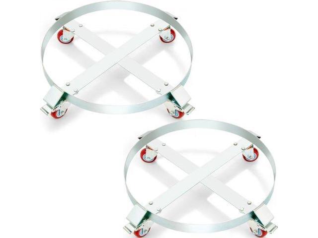 Click here for VEVOR 2PCS 55 Gallon Heavy Duty Drum Dolly  1000 l... prices