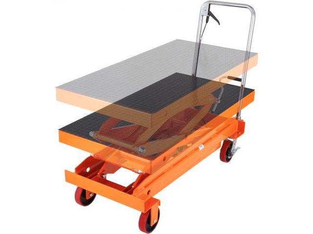 Click here for VEVOR Hydraulic Lift Table Cart  1760lbs Capacity... prices