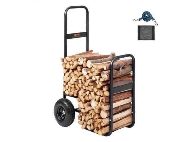 Click here for VEVOR Firewood Log Cart  250 lbs Load Capacity  Ou... prices