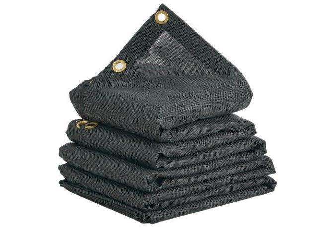 Click here for Dump Truck Mesh Tarp  6 x 14 ft  PVC Coated Black... prices