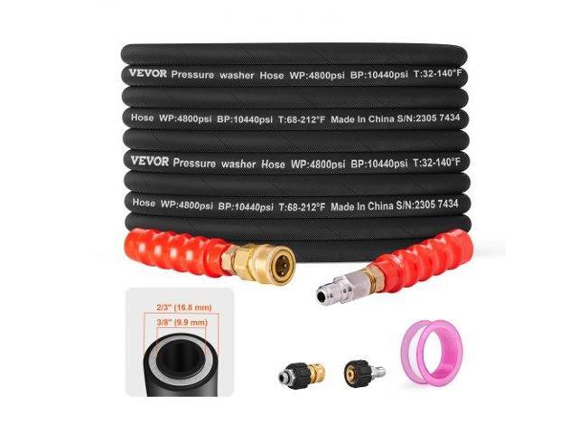 Click here for VEVOR Pressure Washer Hose  100FT  Kink Free 3/8-1... prices