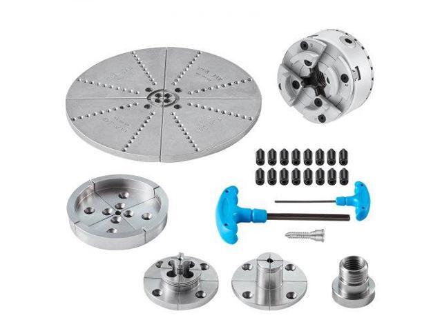 Click here for VEVOR KP965 Lathe Chuck  4-Jaw 3.75 Diameter  Meta... prices